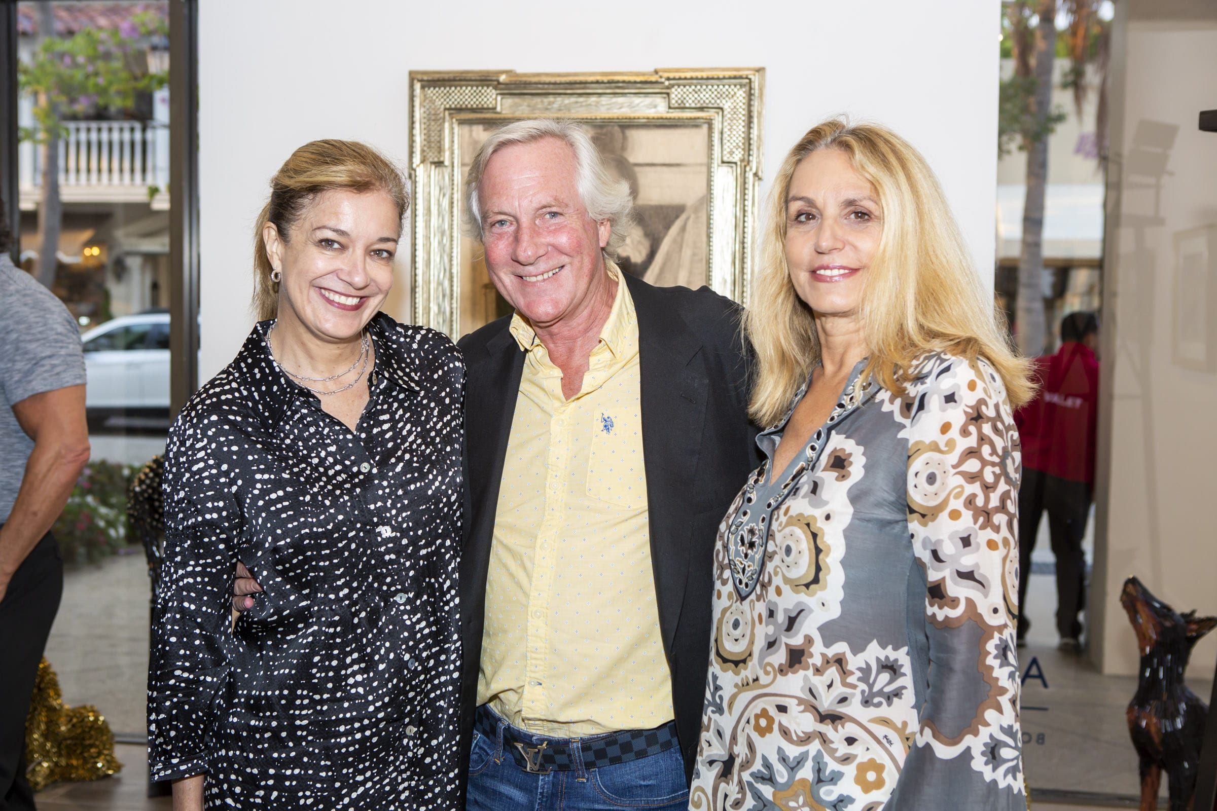 Molly Robbins, Warren Robbins, Claudia Pictet - Altima Palm Beach