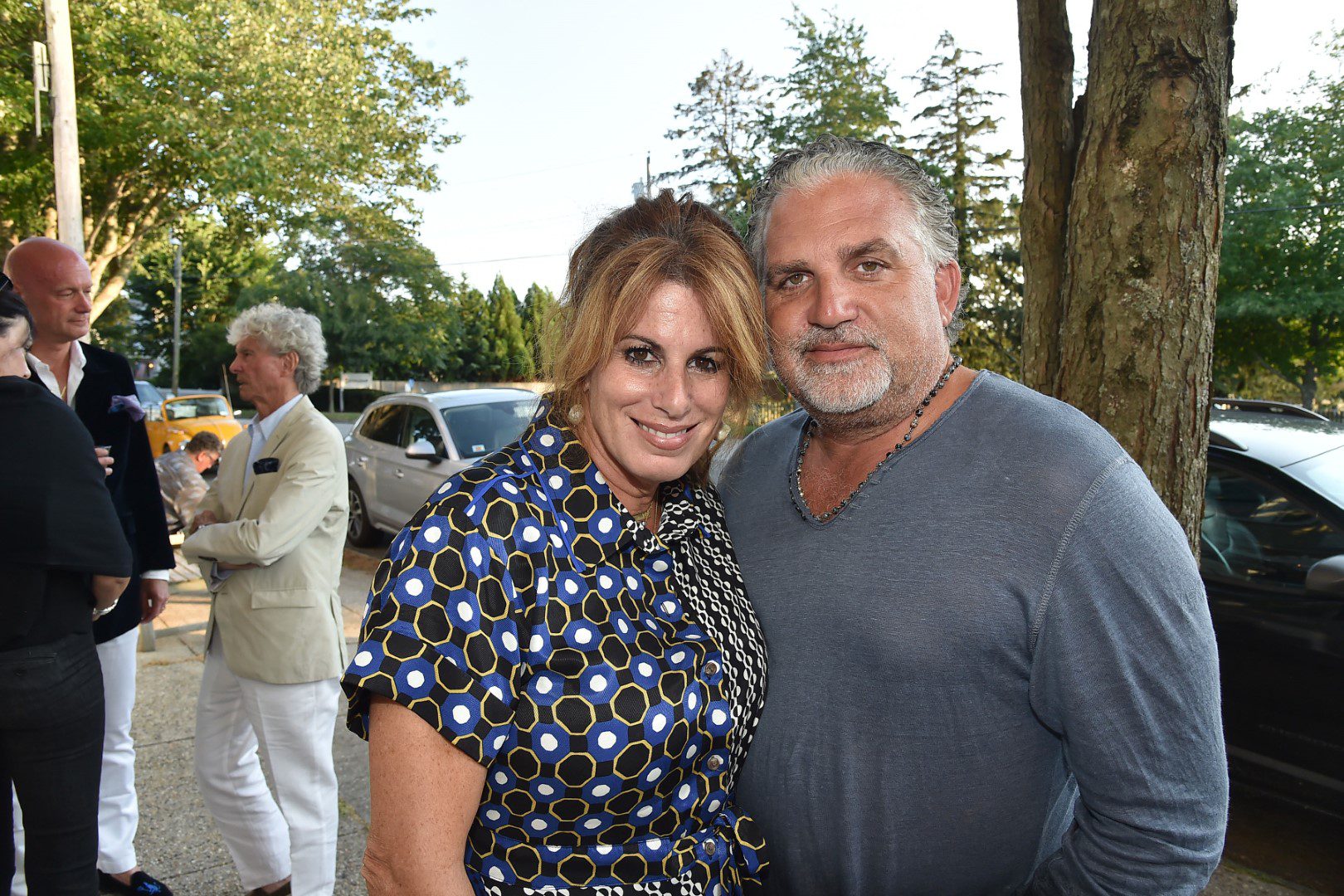 SOUTHAMPTON, NY - JULY 31: Pamela Cohen and Nick Korniloff attend ...